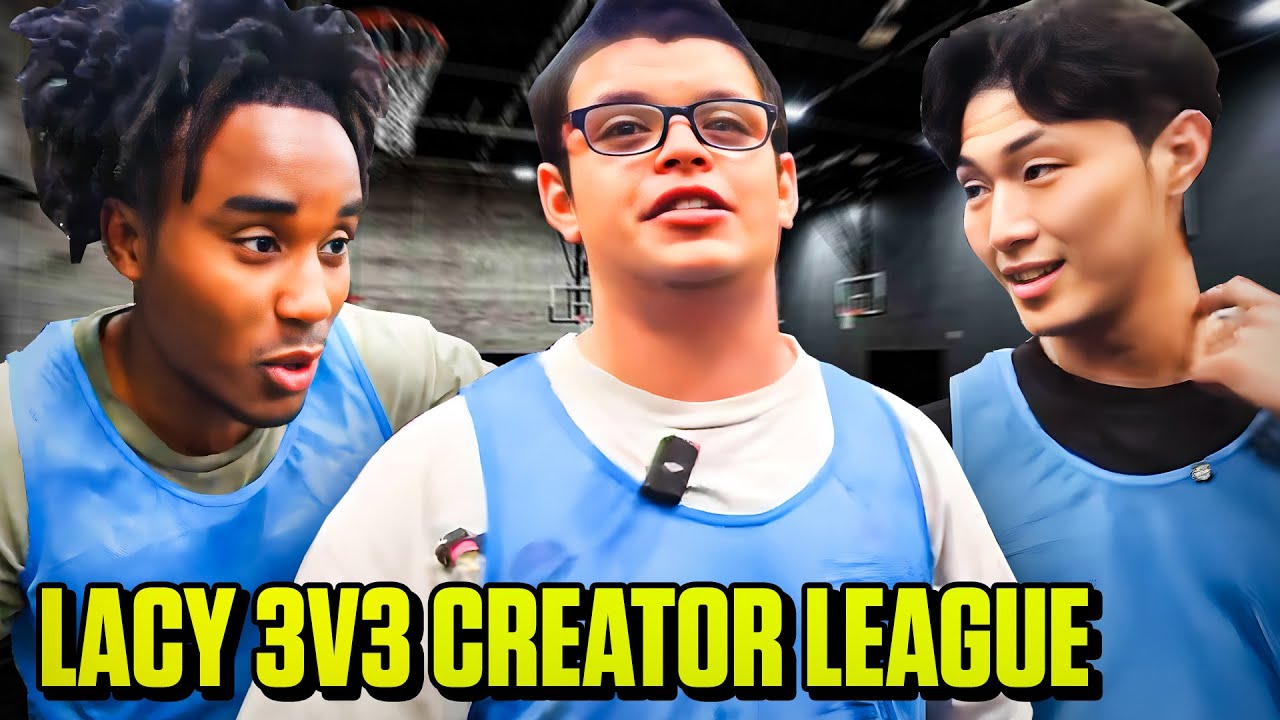 We Played In Lacy's Creator League... and got destroyed - YouTube