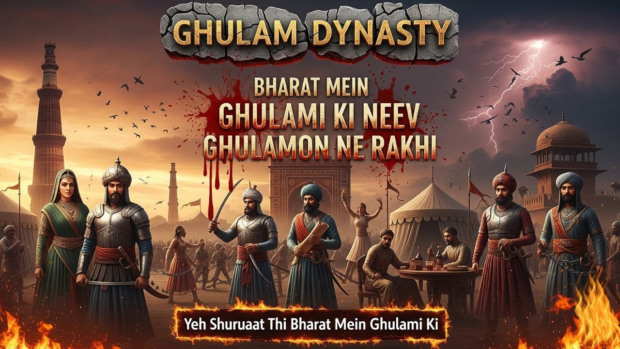 Ghulam (Slave) Dynasty Full History Explained in Hindi | Aibak to ...