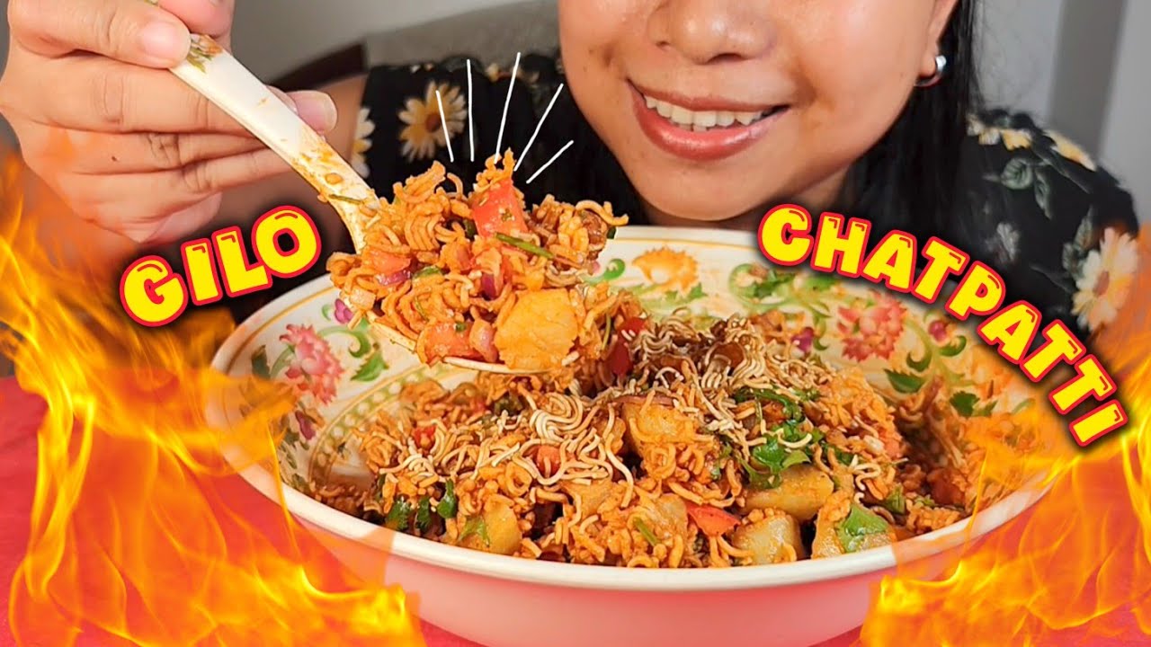 GILO CHATPATTI RECIPE | COOKING AND EATING SPICY GILO CHATPATTE ...