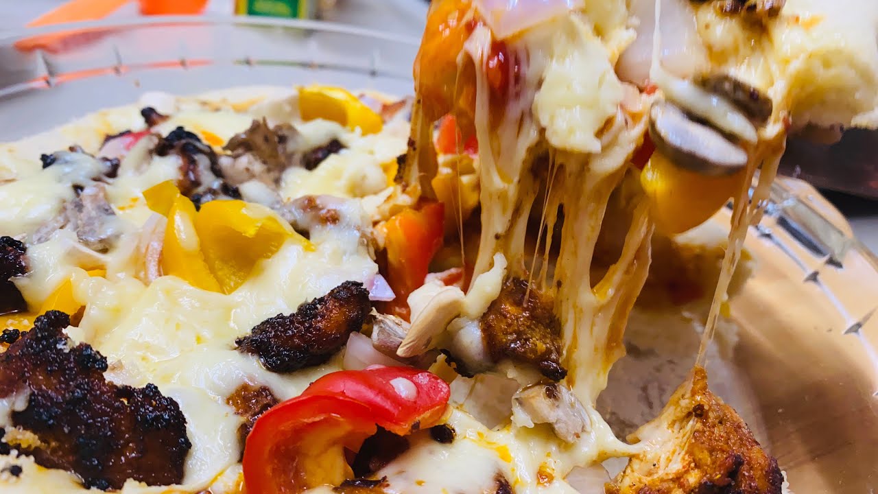 Extra Cheesy Pizza| No oven| Super yummy homemade pizza| - YouTube