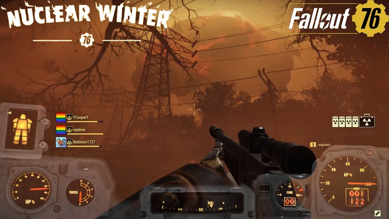 BLAST ZONE - Fallout 76 (Nuclear Winter) - YouTube