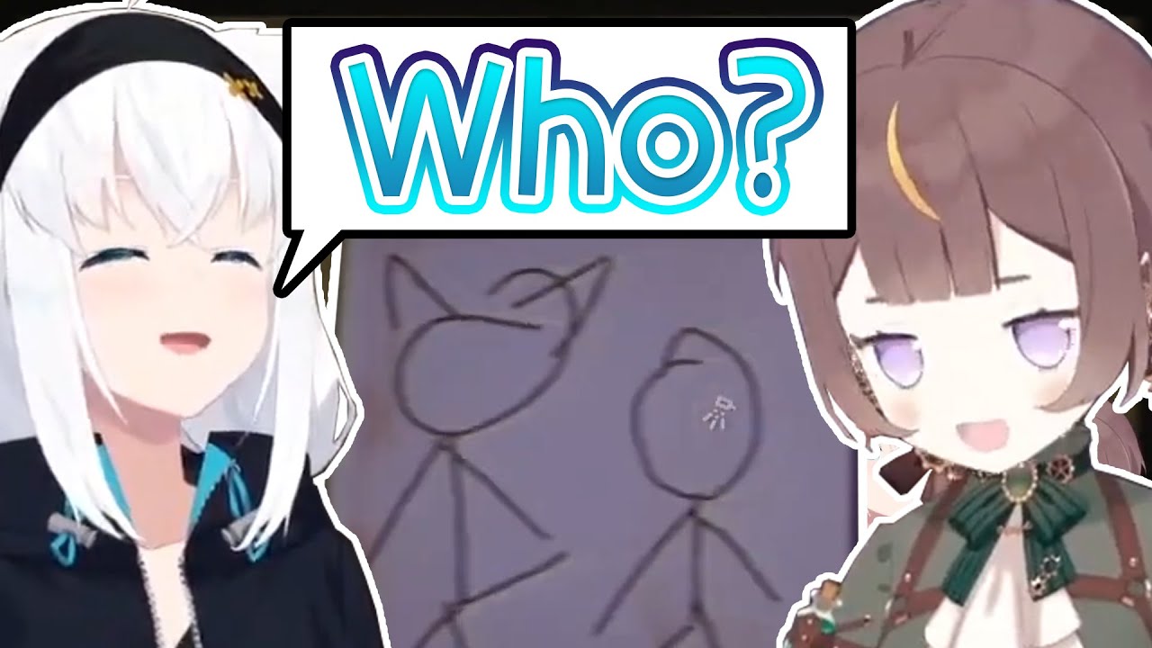 Fubuki got super confused by Anya's art【hololive ID/JP】【Eng/JP Sub ...