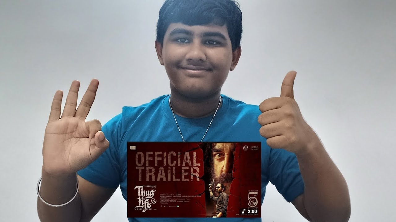 Thug Life official trailer reaction| malayalam video jp review| Kamal ...