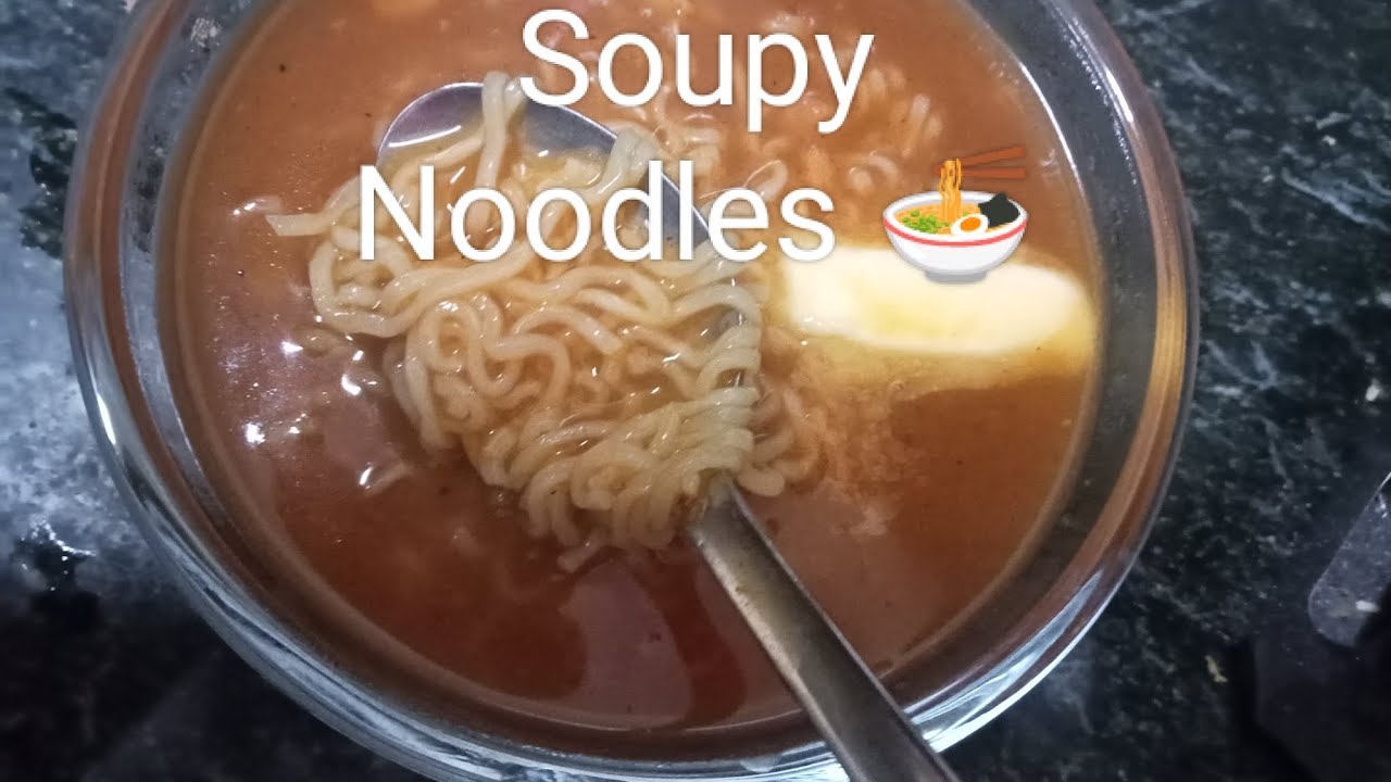 Soupy Noodles 🍜 easy recipe @sujataratawal - YouTube