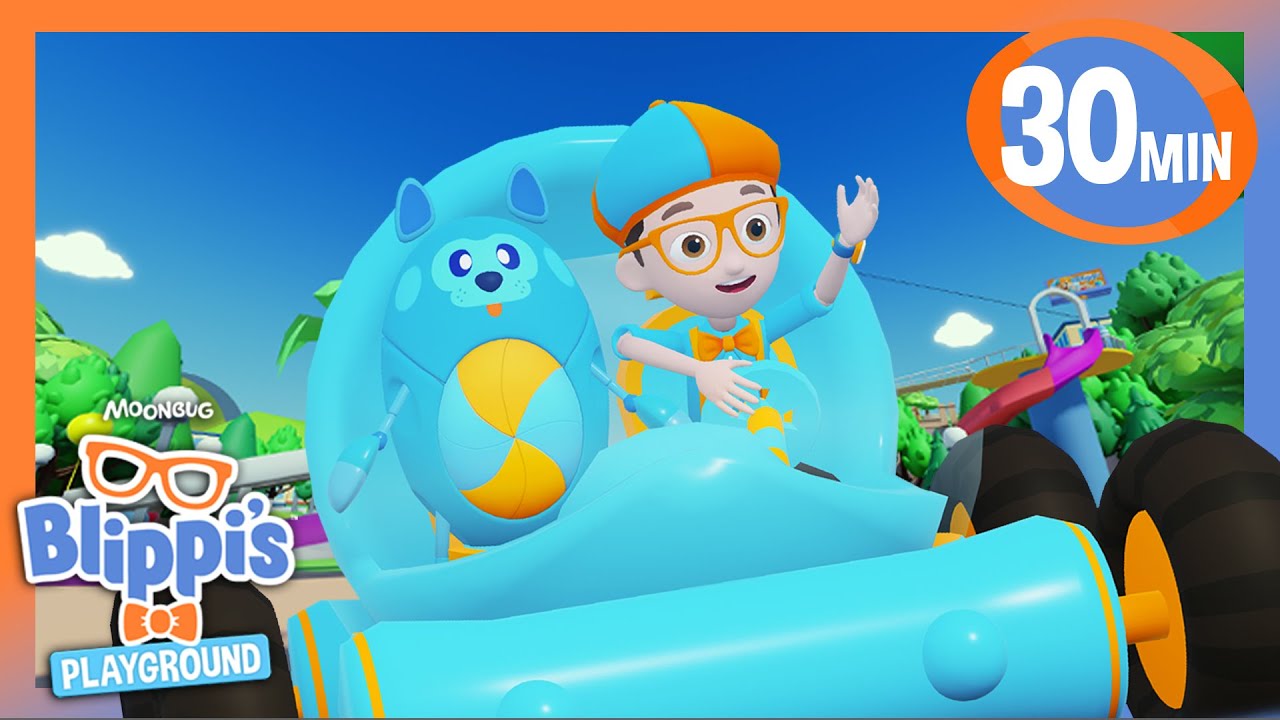 Blippi’s Awesome Blippi Mobile | Kids Fun & Educational Cartoons - YouTube