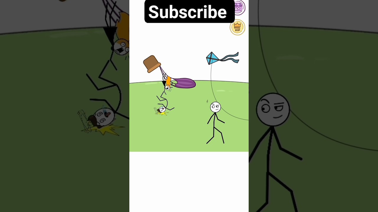 #attitude of stickman #viral #funny #gaming #music - YouTube