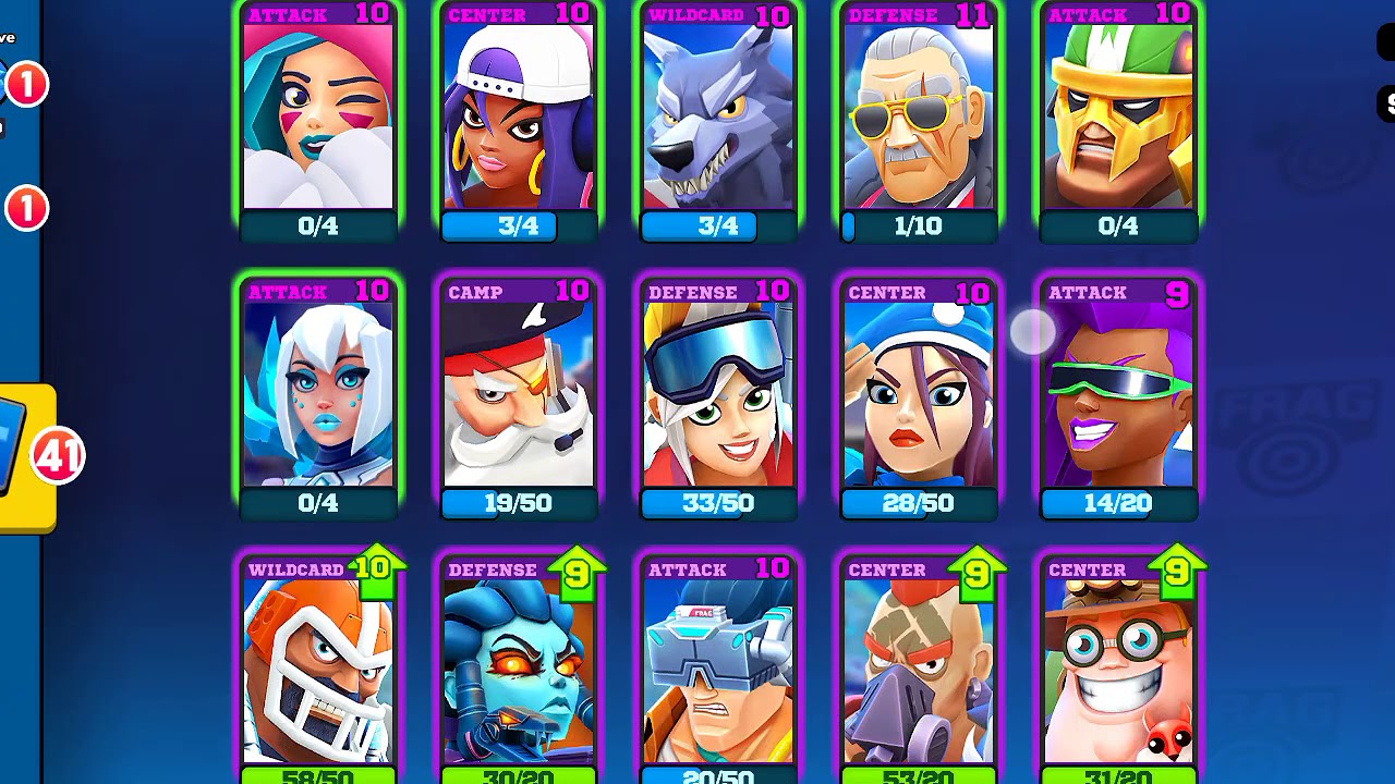 how to get legendary fraggers fast + some gameplay in #Frag pro shooter ...