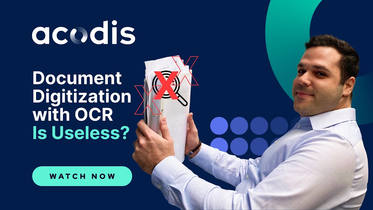Document Digitization with OCR is Useless? | Acodis - YouTube
