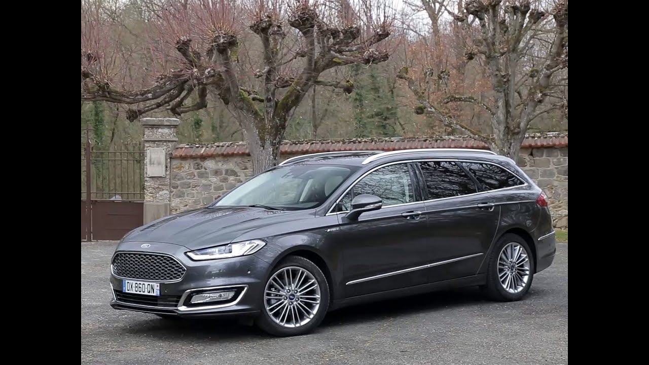 Essai Ford Mondeo Vignale SW 2.0 TDCi 180 Powershift i-AWD 2016 - YouTube