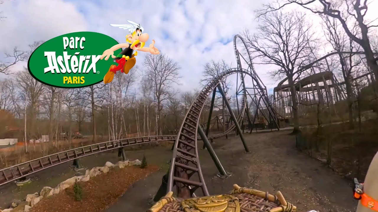 Toutatis Parc Astérix Plailly France Nouveauté 2023 - YouTube