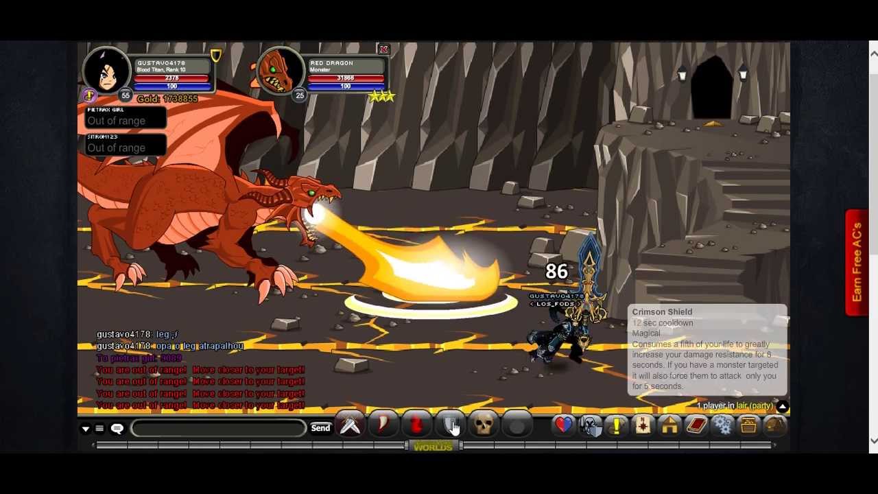 Como usar a Blood Titan no AQW - YouTube