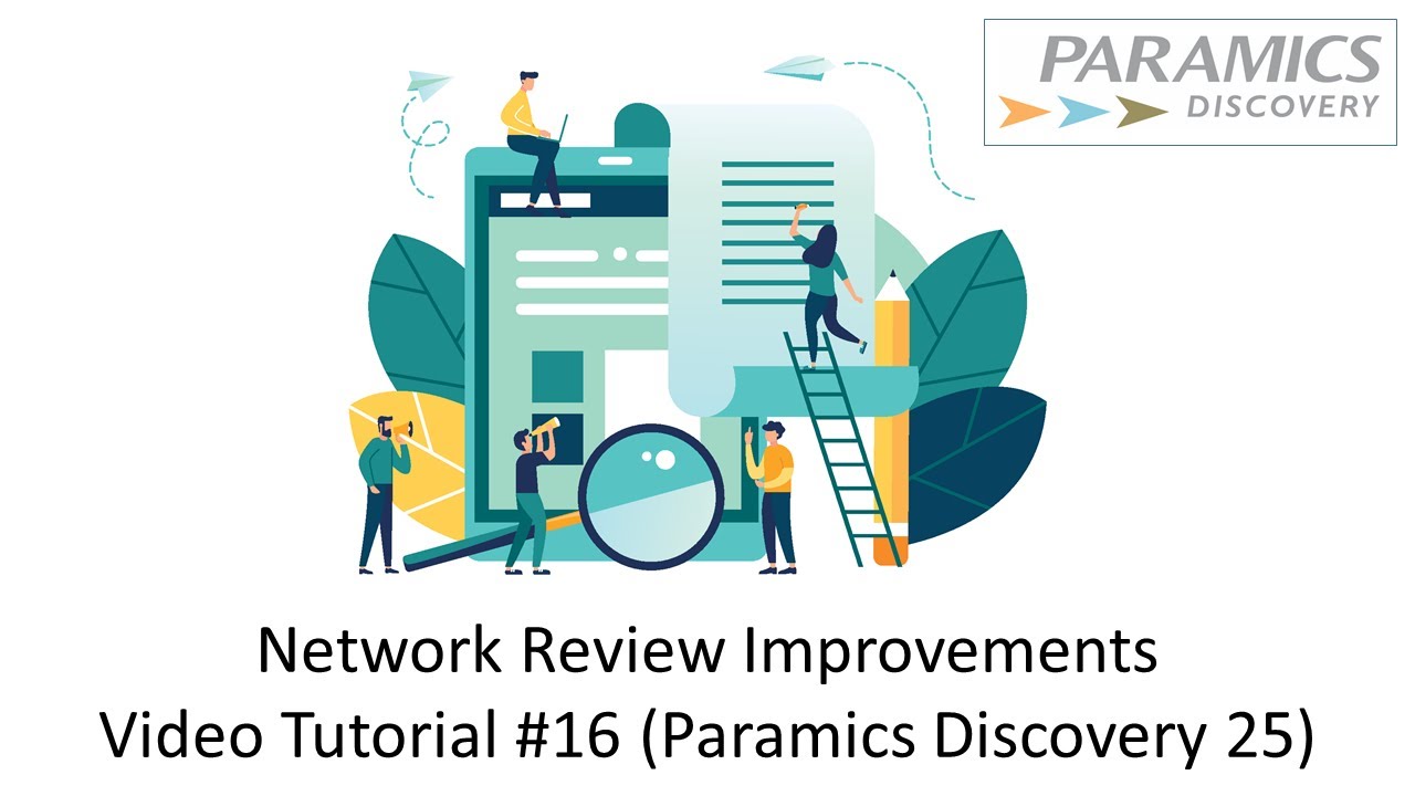 Network Review Improvements (Paramics Discovery 25) - YouTube