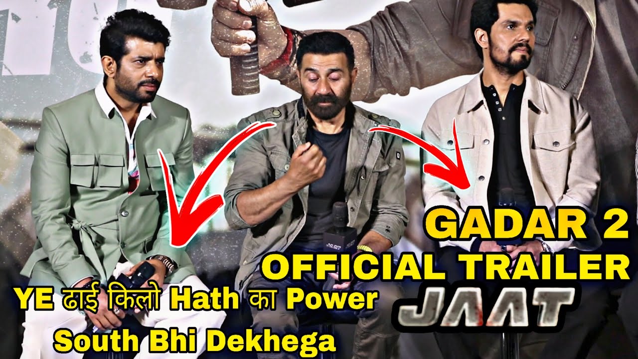 JAAT OFFICIAL TRAILER|| SUNNY DEOL | RANDEEP HOODA| VINEET KUMAR SINGH ...