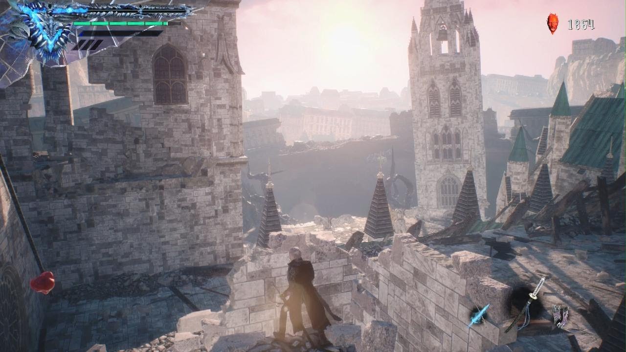 Devil May Cry 5 BOSS FIGHT GOLIATH - YouTube