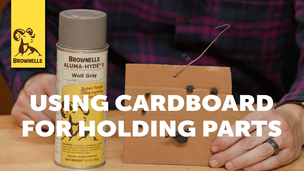 Quick Tip: Using Cardboard For Holding Parts - YouTube