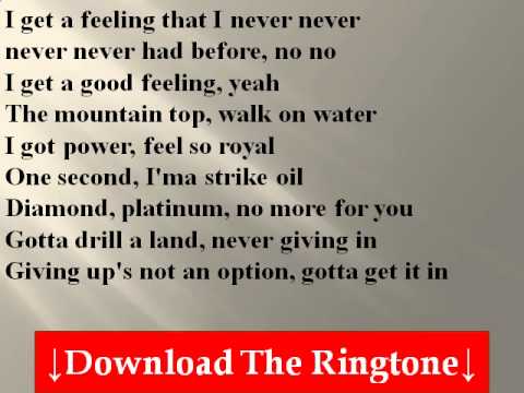 Flo Rida - Good Feeling Lyrics - YouTube