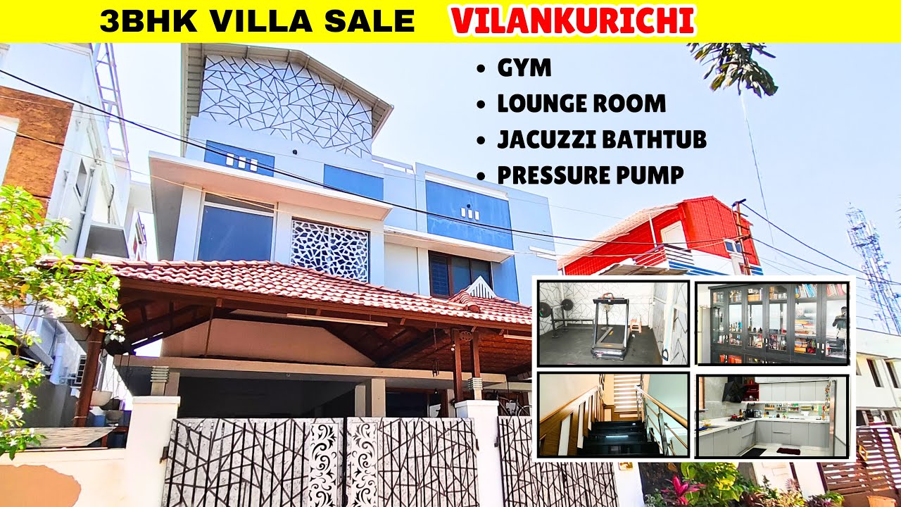 3Bhk Luxury villa sale Vilankurichi coimbatore I North facing 5 Cents ...