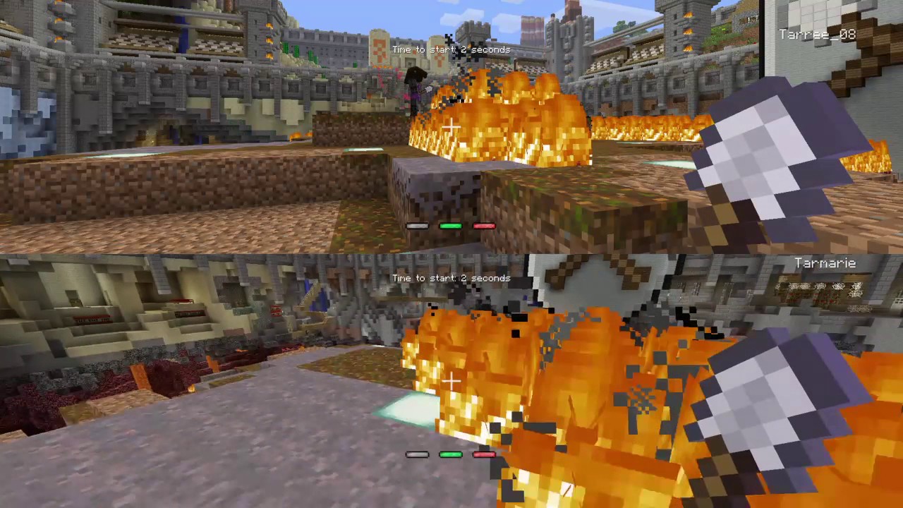 Minecraft Fun Mini Games (funny moments) - YouTube