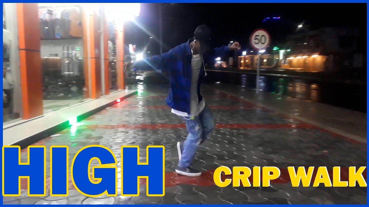 How to Crip Walk When you are HIGH... - YouTube