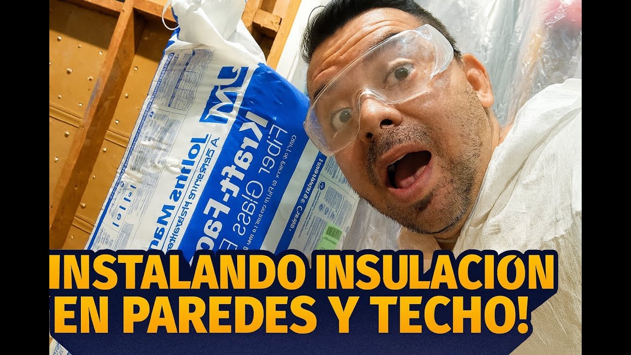 “Cómo Instalar Insulación en Paredes y Techo – Guía Paso a Paso” - YouTube