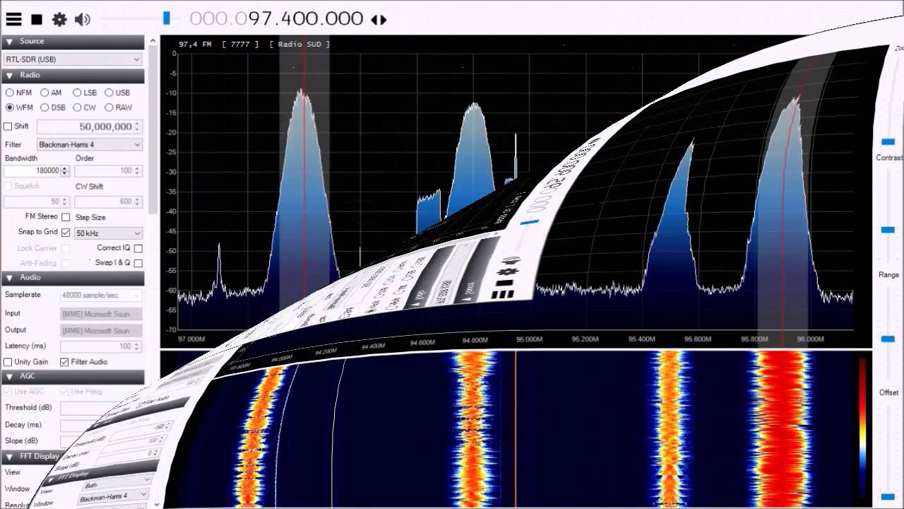 Test SDR FM Scan - YouTube