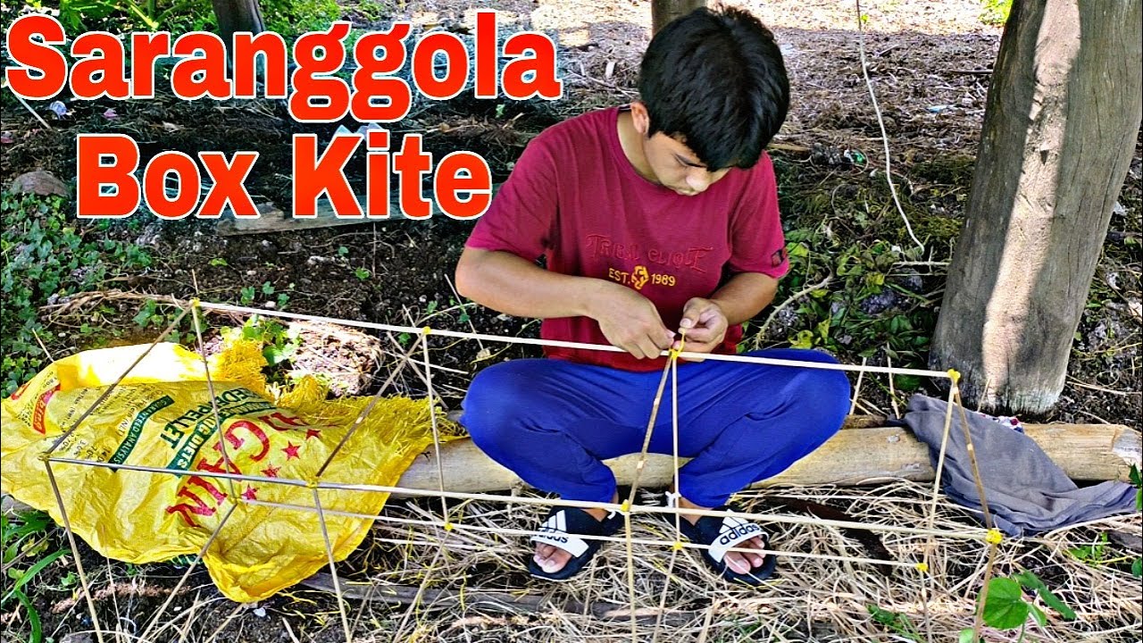 Ep#3 Gumawa ako ng Saranggola box kite o BALDE BALDE😊 - YouTube