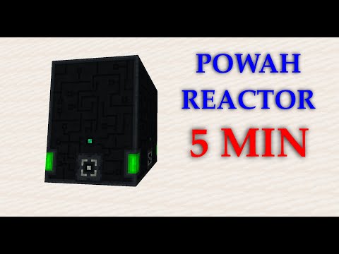 Powah Reactor In 5 Minutes Or Less: All The Mods 7 Tutorial - YouTube