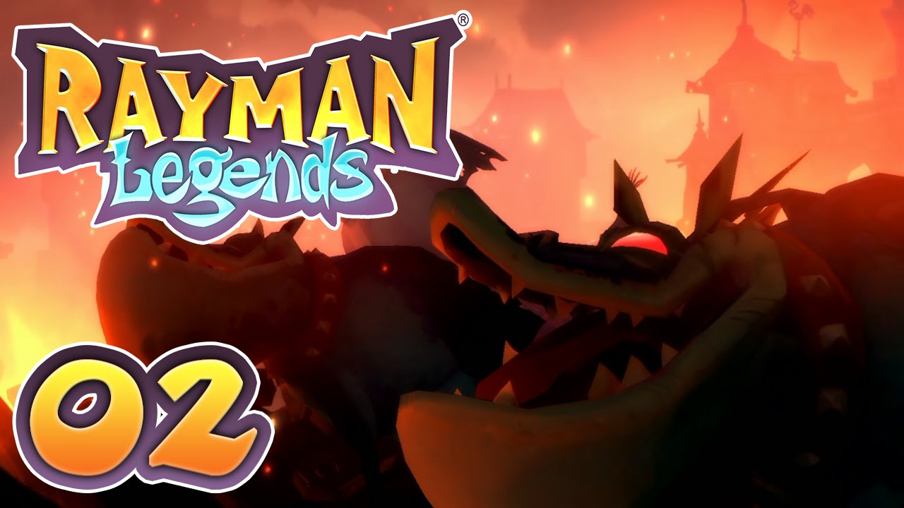 Rayman Legends - Episode 2 : Des Dragons !! - YouTube