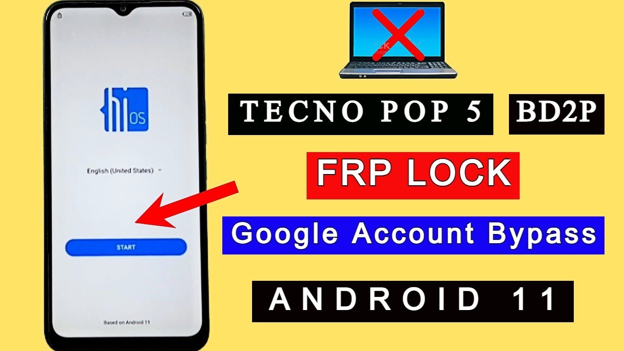 Tecno POP 5 FRP Bypass | Tecno BD2P | All Tecno Android 11 FRP Bypass ...