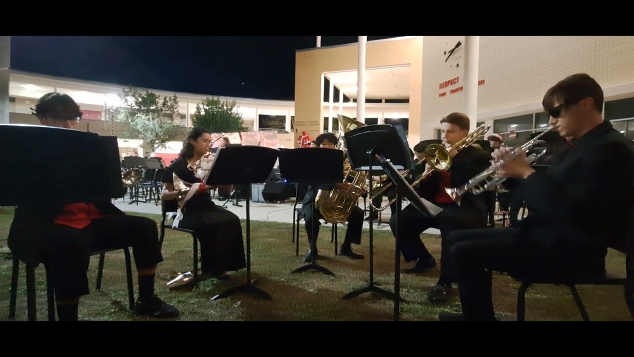 NFMHS Band Winter Concert Brass Quintet 12/13/24 - YouTube