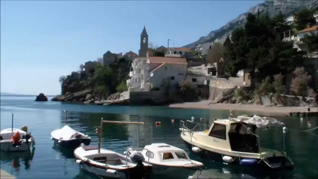 Pisak Kroatien, malerisches Ort auf der Omis Riviera - YouTube