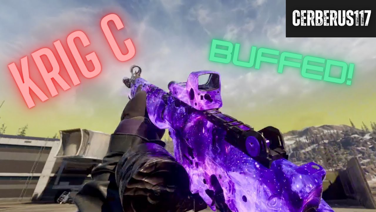 The KRIG C is WARZONES newest META ! - YouTube