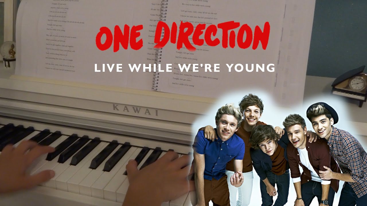 Live While We're Young - One Direction (Piano Cover) - YouTube