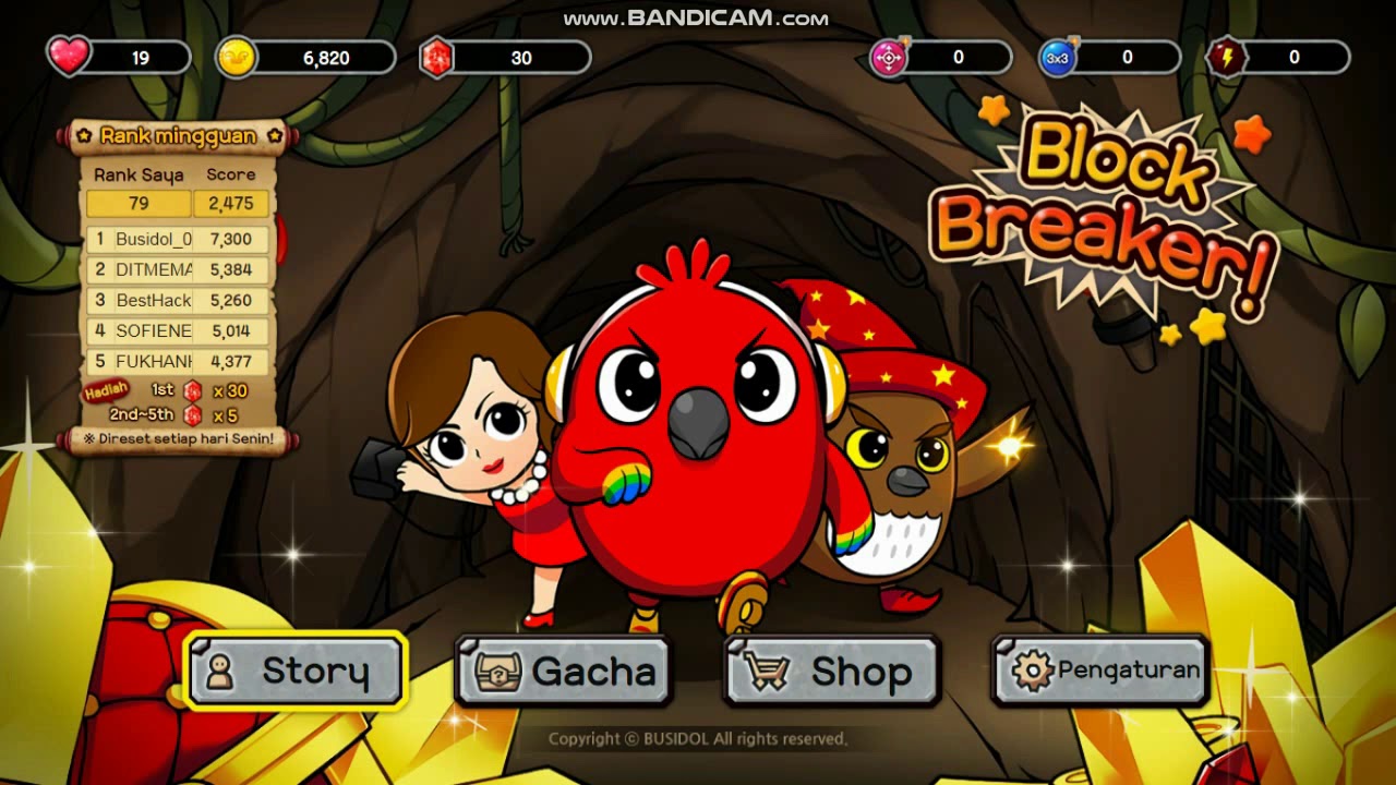 Block Breaker Game - Gameplay Stage & Free Gacha - YouTube