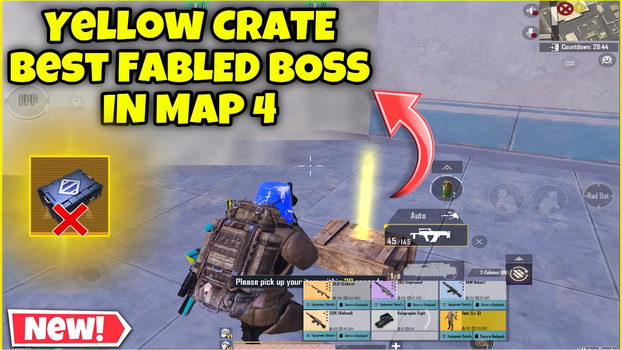 Metro Royale The Boss Drop FABLED Items In Map 4 | PUBG METRO ROYALE ...