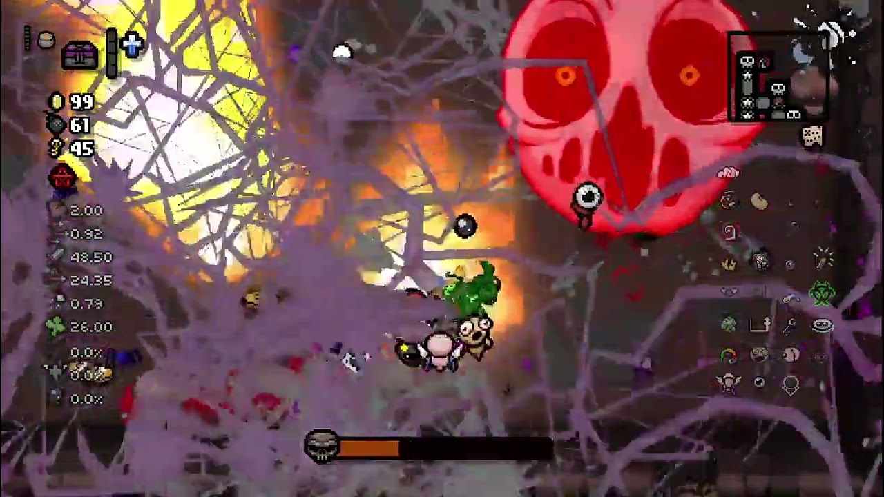 Got every single worm trinket in the game with Brimstone + some other ...