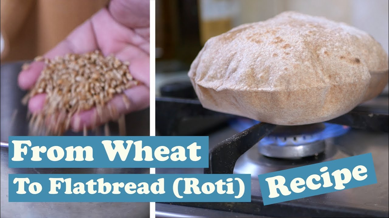 Morning Routine Wholegrains Flatbread Recipe Made From Wheat | Whole ...