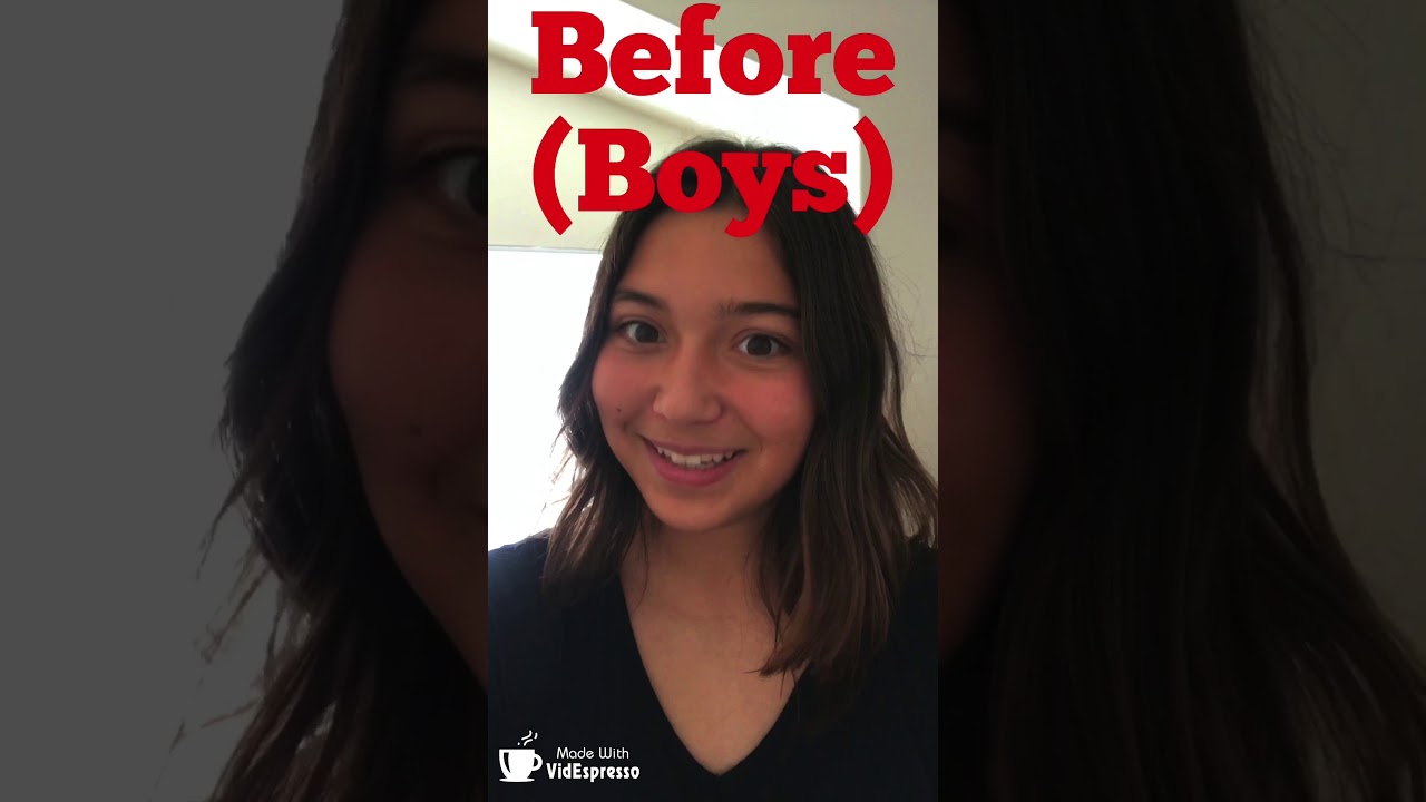 Puberty (Before and After) - YouTube