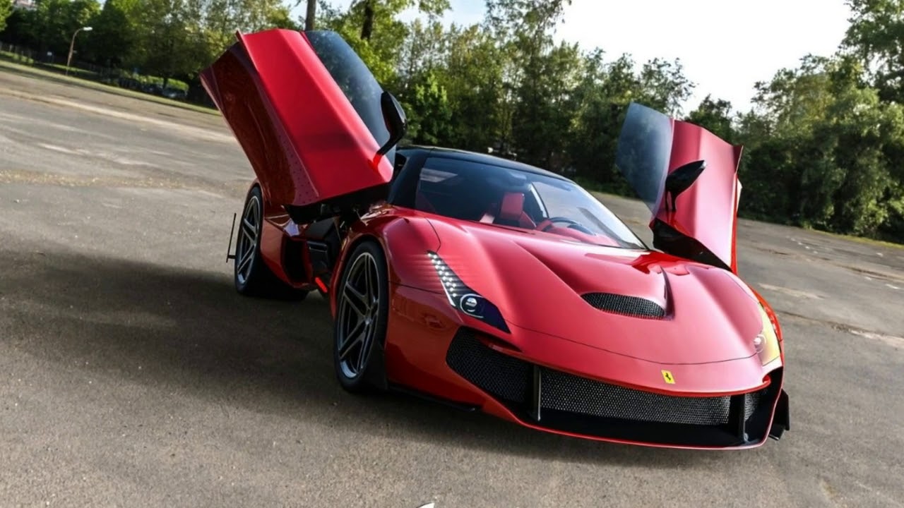Ferrari Butterfly Doors