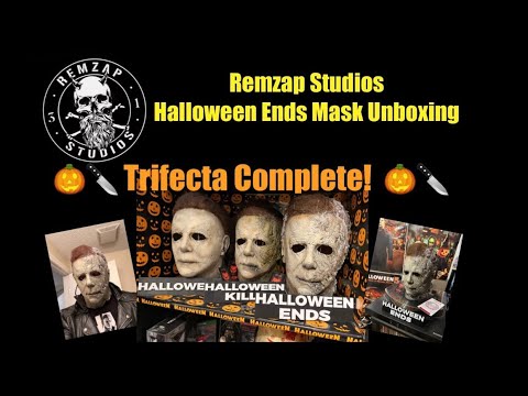 Remzap Studios Halloween Ends Mask - Trifecta Complete! - YouTube