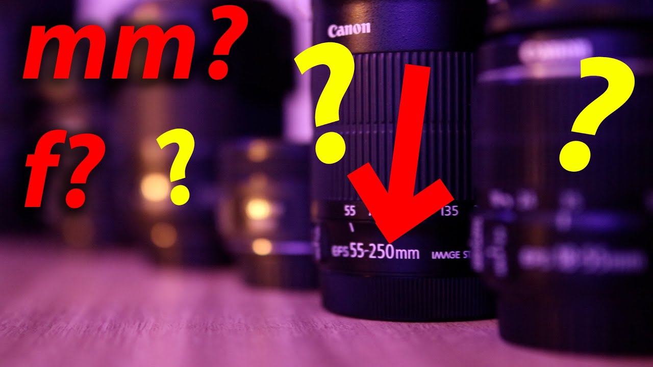 Picking the right camera lens - Understanding lenses and suggestions ...