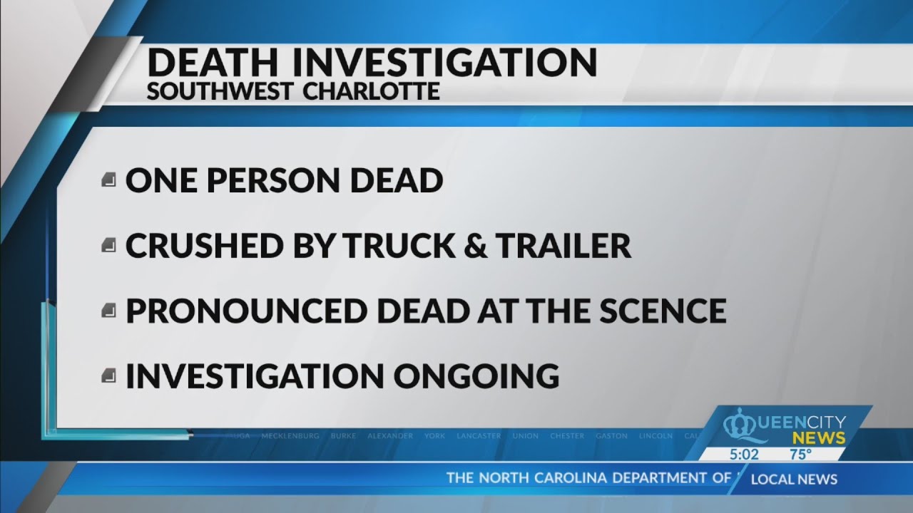 Victim crushed to death between truck, trailer: Medic - YouTube