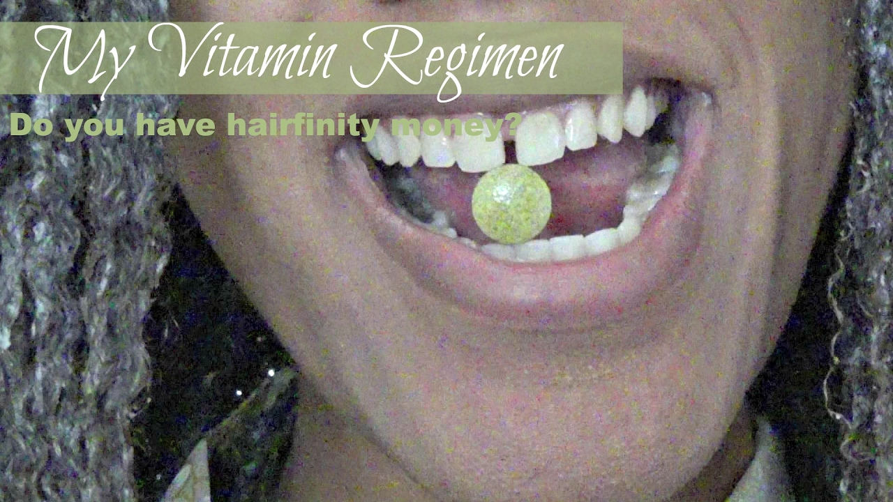 My Vitamin Regimen Healthy Hair Youtube