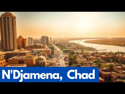 Soothing Aerial Views Over N'Djamena