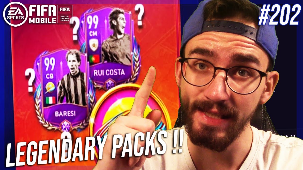 LEGENDARY PACKS !! 😱🔥 FIFA MOBILE 22 #202 - YouTube