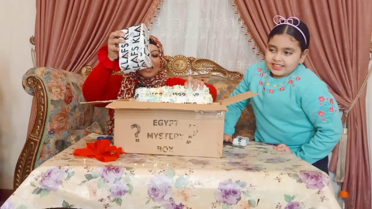 الصندوق العشوائي هديه عيد ميلادى تعالو شوفوا🎂🎂جالي فيه ايه Youtube