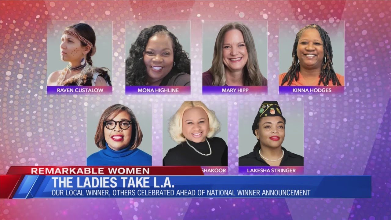 Remarkable Women winners take over LA - YouTube