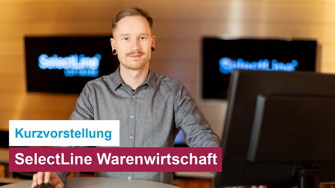 Kurzvorstellung SelectLine Warenwirtschaft - YouTube