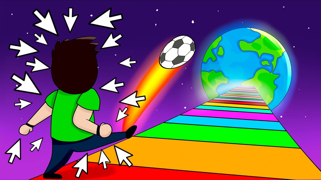 METEMOS GOLES a 999,999,999 METROS en ROBLOX !! (Goal Race Clicker ...