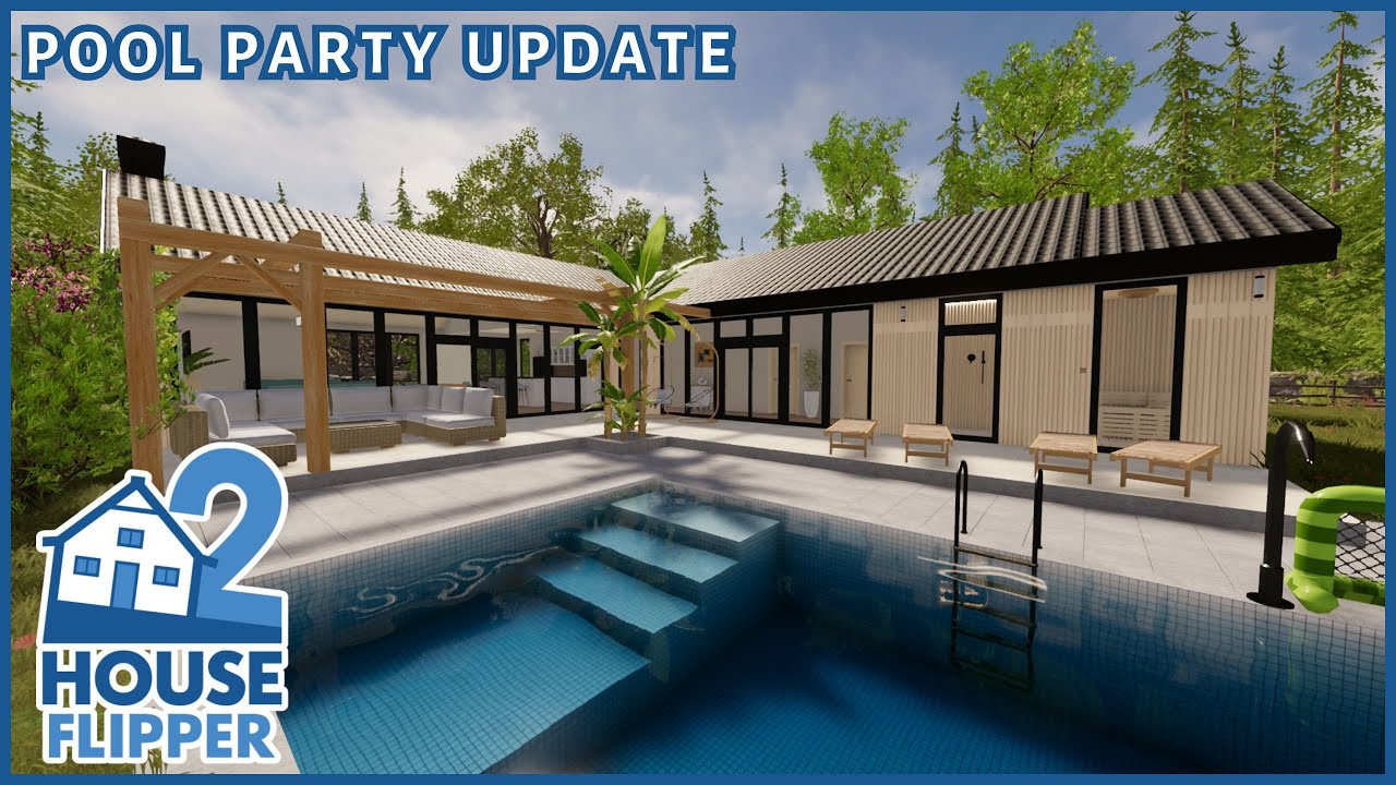 POOL PARTY UPDATE | Summer update 2025 | House Flipper 2 - YouTube